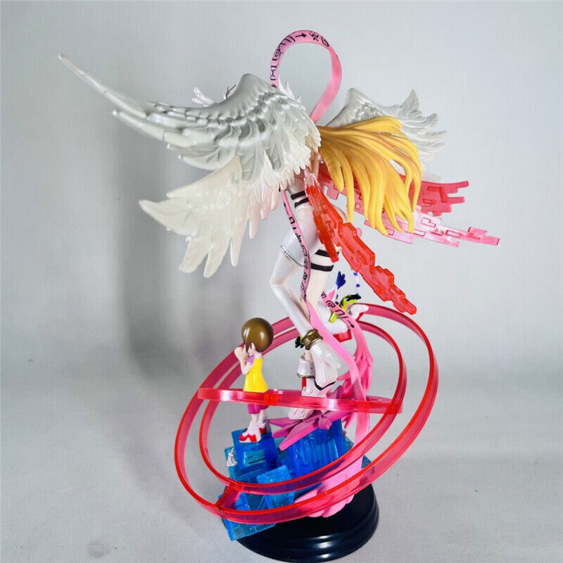 Digimon Adventure Angewomon Figure Statue Model Tailmon Yagami Hikari ...