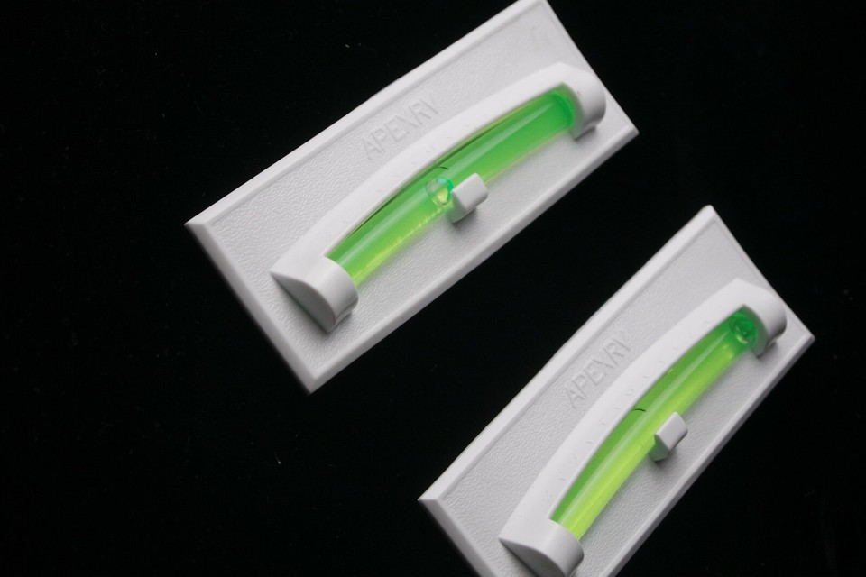 APEX RV Graduated Bubble Level Stick On Level,for Camper, Trailer ...