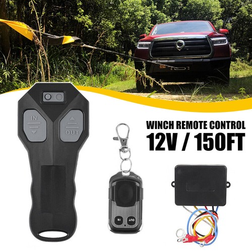 Wireless Winch Remote Control Kit DC12V Switch Handset for Jeep ATV SUV Truck US | eBay