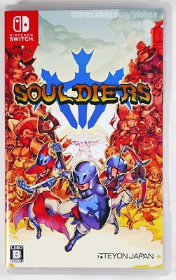 SOULDIERS Brand New NINTENDO SWITCH Game JP Release, ships from USA ...