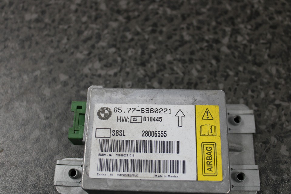 Airbag Control Unit BMW 7er E65 E66 Sensor B Column Left 6960221 | eBay