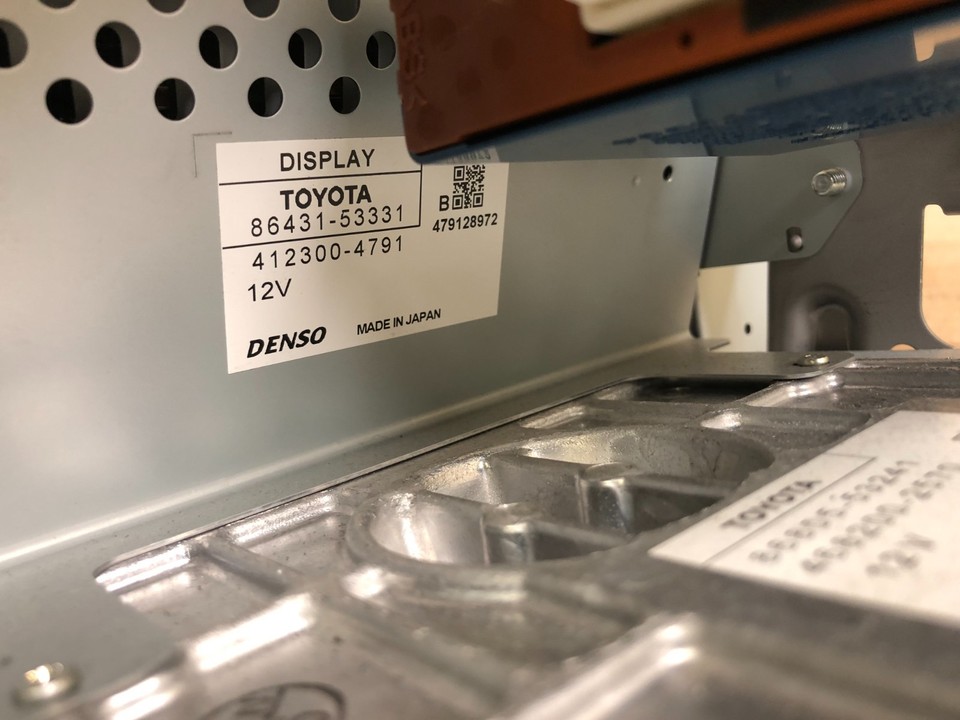 LEXUS OEM IS250 IS350 FRONT NAVIGATION RADIO STEREO SCREEN GPS HEADUNIT ...