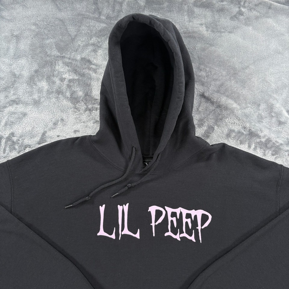 Lil Peep Official Shining Star Hoodie Estate of Gustav Elijah Men L GBC ...