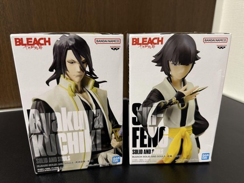Bleach Byakuya Kuchiki and Soifon Figure Set Unopened Bandai ...