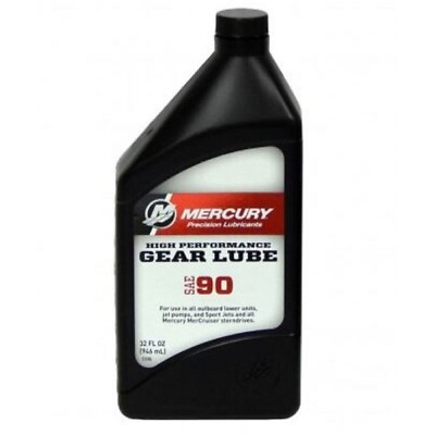 Mercury Mercruiser OEM High Performance Gear Oil Quart 32oz. 92 ...