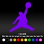 5" Fat Michael Air Jordan Jumpman Die Cut Bumper Car Window Vinyl Decal ...