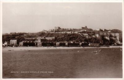 Dover Castle From Sea England Postcard | eBay