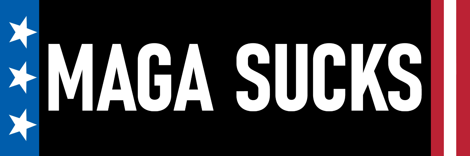 MAGA Sucks Sticker Anti MAGA Anti Conspiracy Idiots | eBay