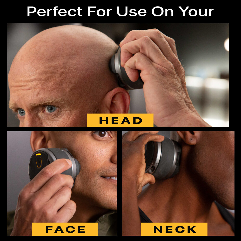 Microtouch Titanium Headshaver - Rechargeable, Cordless Head and Face Shaver | eBay Australia