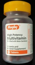 Rugby Therems Multiple Vitamins Supplement 130 Tablets for sale online ...