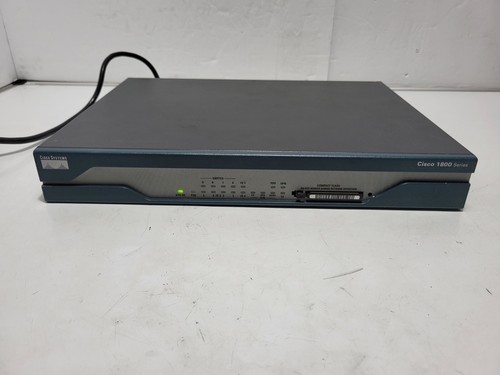 Cisco 1800 Series 1811 8-Port Integrated Services Router w/64MB Flash ...
