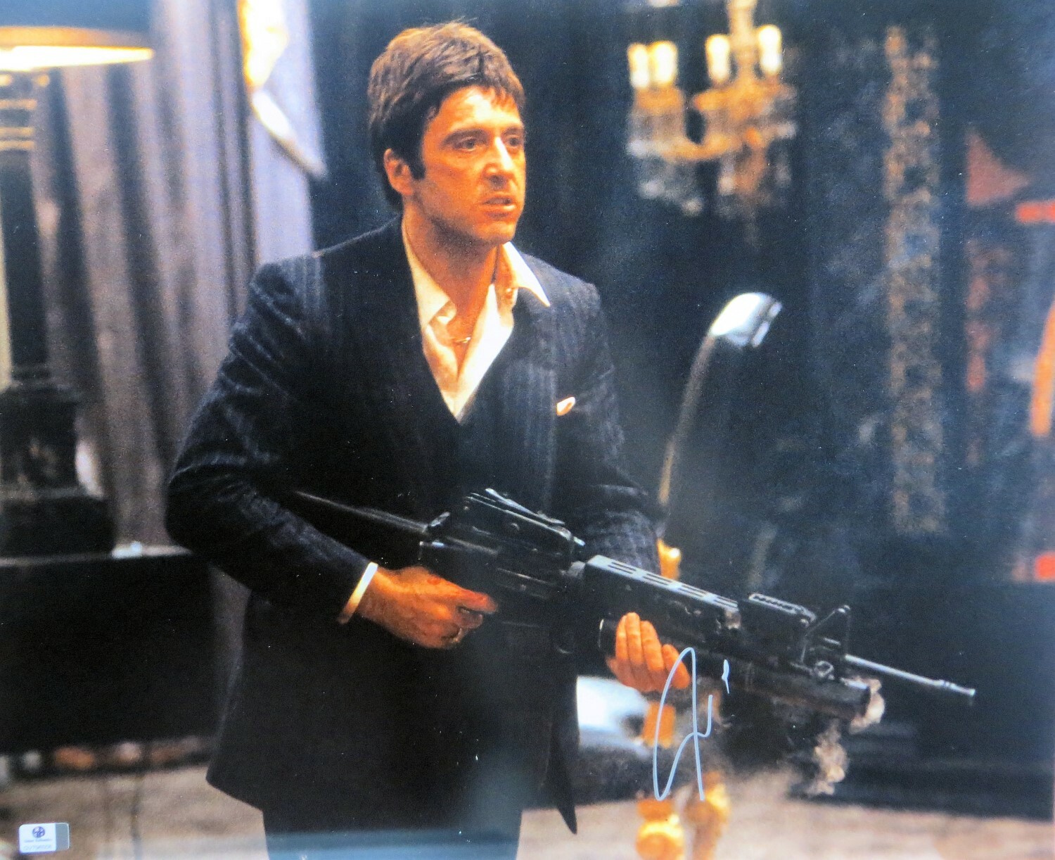 Al Pacino Signed Autographed 16X20 Photo Scarface Holding Gun GV796508 ...