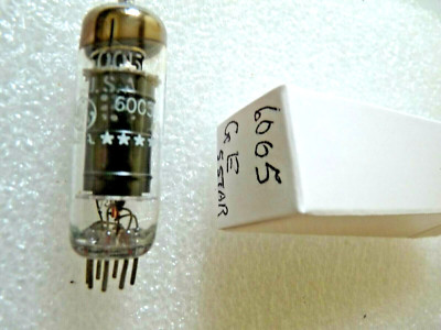 GE Five Star 6005 6AQ5W New Old Stock Valve Tube 1pc | eBay UK