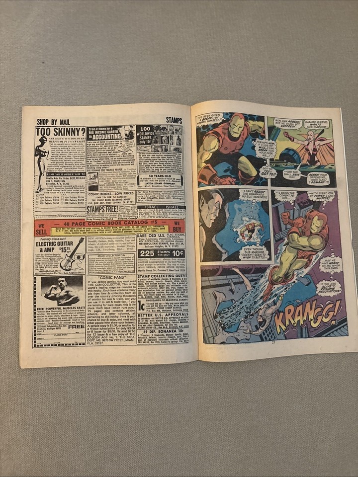 The Invincible Iron Man #54 (Marvel Comics 1973) "1st Appearance of ...