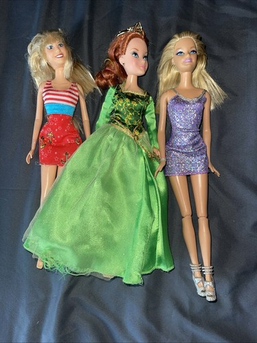 Lot of 3 Barbie Dolls | eBay