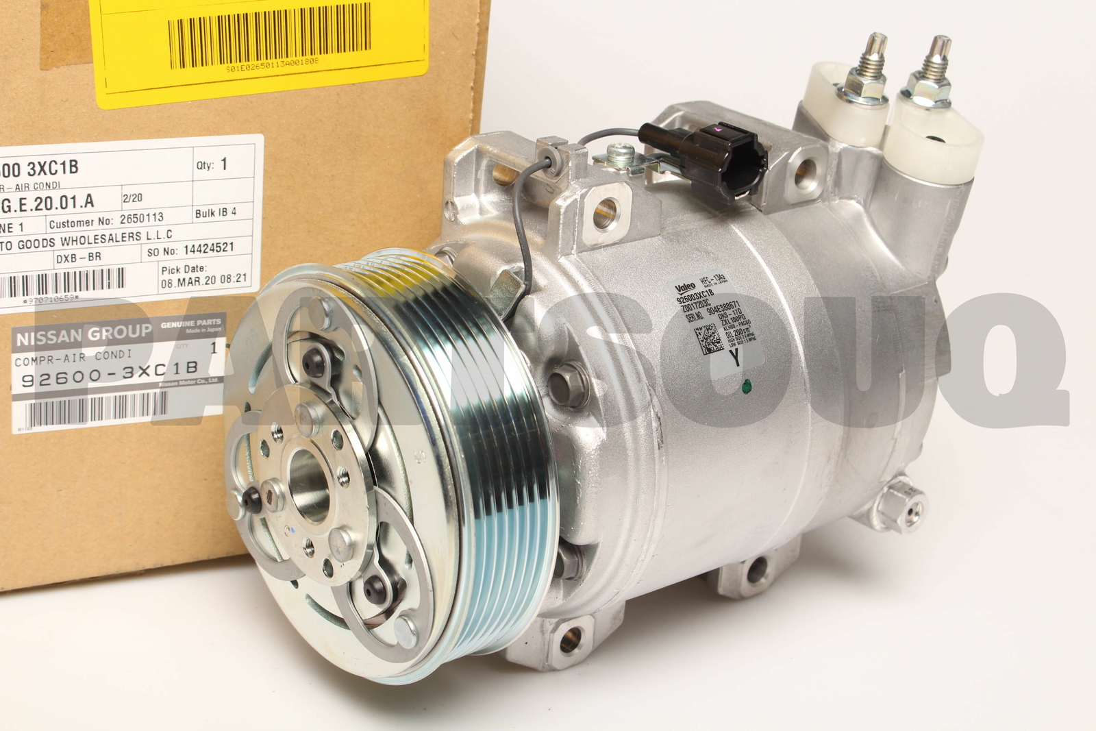 926003XC1B Genuine Nissan COMPR-AIR CONDI 92600-3XC1B | eBay