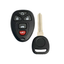 OEM Electronics Keyless Remote Fob + Chip Key 5 Button KOBGT04A ...