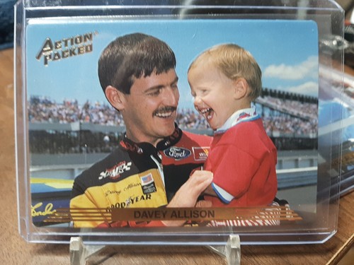 * 1994 #DA4 Action Packed Race card Davey Allison #28 | eBay
