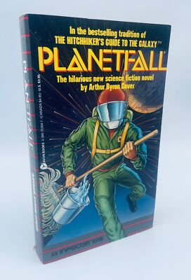 Planetfall - Infocom Book - PB - Arthur Byron Cover - August 1988 | eBay