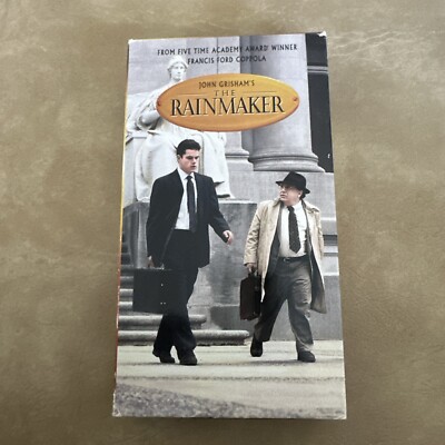 The Rainmaker starring Matt Damon, Danny DeVito (VHS, 1998) 97363350330| eBay