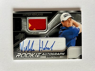 2024 Upper Deck SPx Viktor Hovland Rookie Patch Autograph SSP #25/49 ...