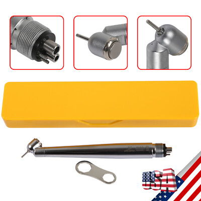 NSK Style Dental 45 Degree Surgical High Speed Handpiece Push 4Hole M4 ...