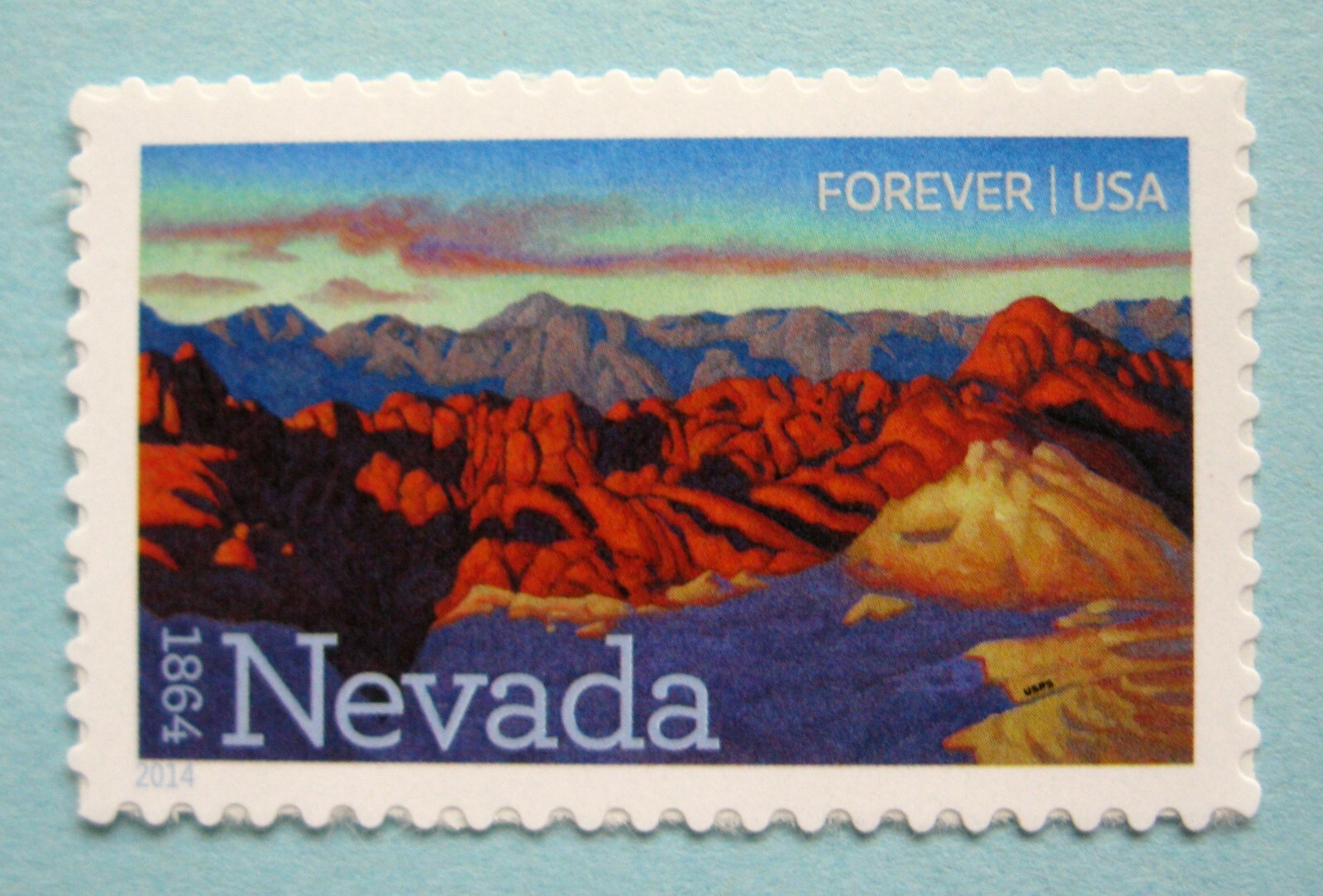 Sc # 4907 ~ Forever Issue, Nevada Statehood, 150th Anniversary | eBay