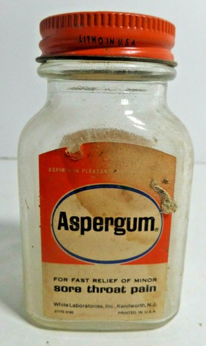 Aspergum bottle vintage | eBay