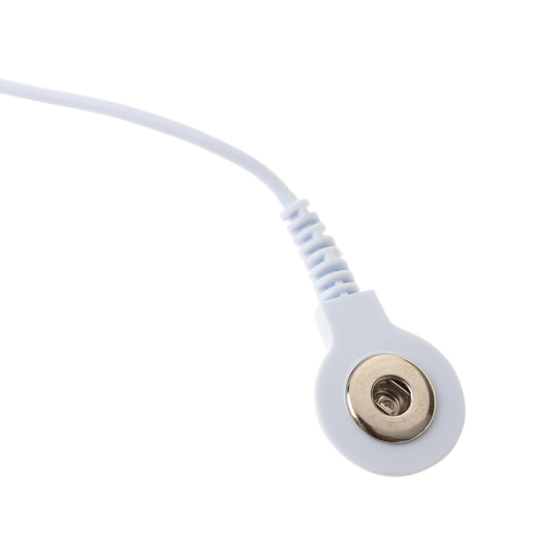 1 PC 4-Way Electrode Pads TENS Unit Lead Wires Cables Connection ...