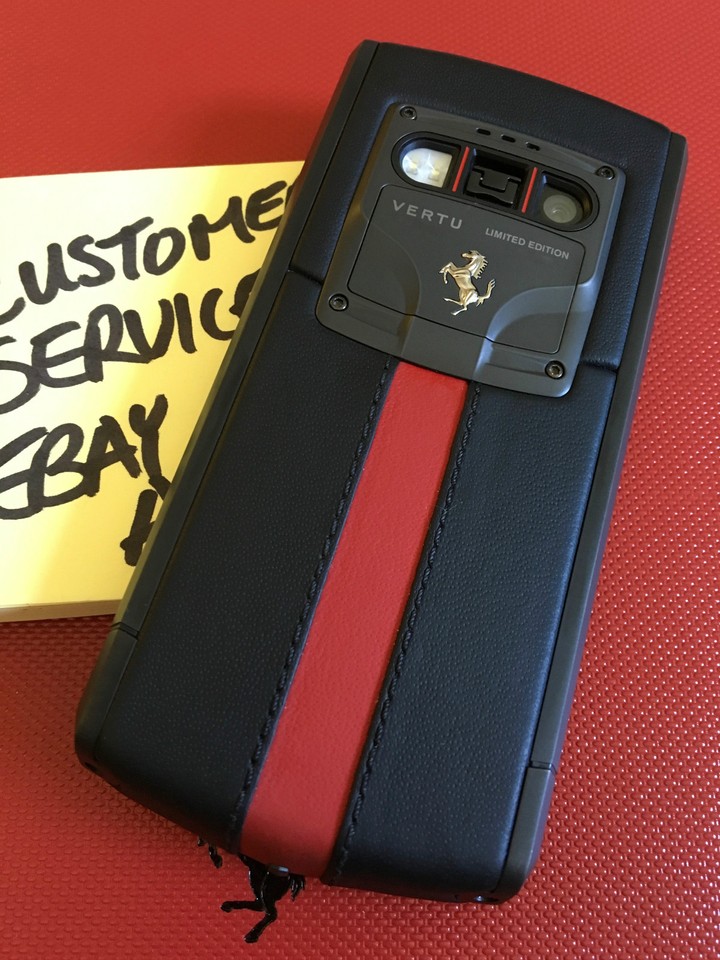 Genuine Vertu Android Ferrari Limited Edition Phone, Super RARE ...