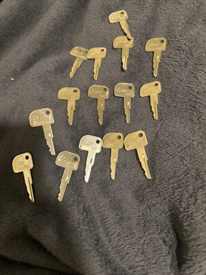 Huge Lot of 15 used Keys Ilco | eBay