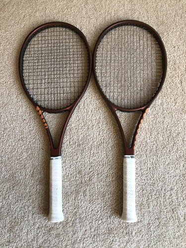 2 WILSON PRO STAFF 97 V14 4 3/8 RACKETS #5482-1,2 | eBay