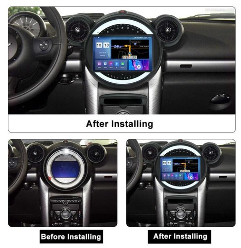 9" Car Radio Android Gps Navigation For Bmw Mini Cooper Countryman R56 ...