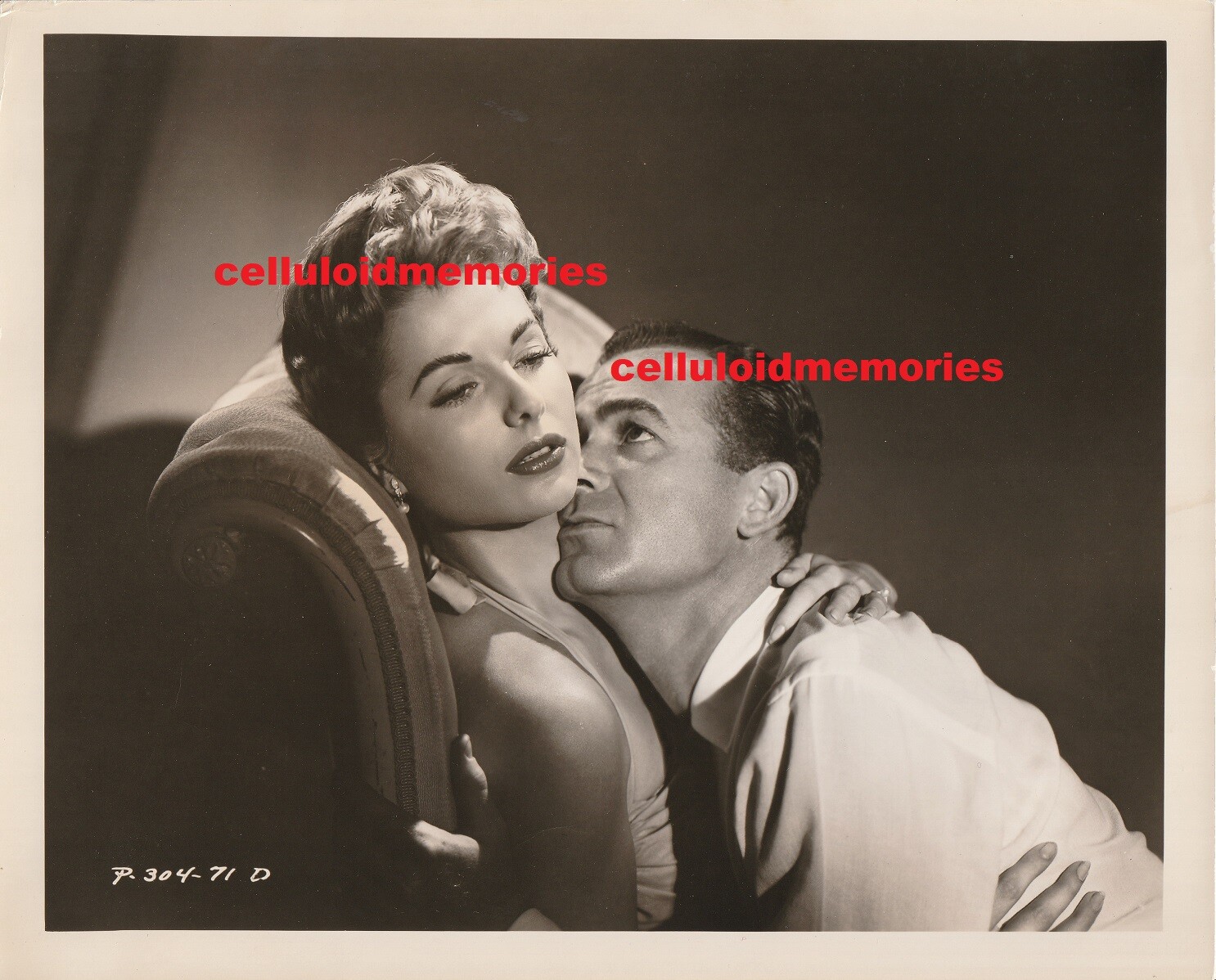 Original Vintage Photo 1954 Cry Vengeance Martha Hyer Mark Stevens # 71 ...