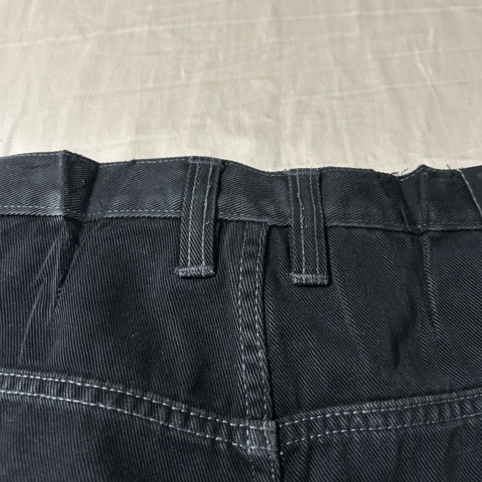 Vintage Y2K Southpole Baggy Grunge Skater Cyber Goth Black Jeans 40X30 ...