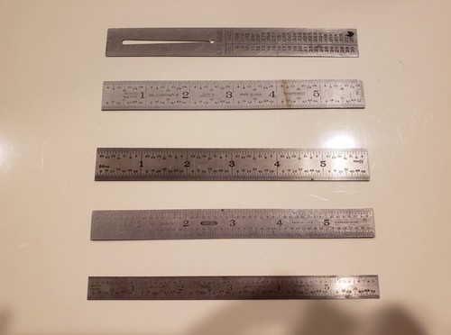 Vintage Rulers and Measurers Lufkin Brand, General, B & S Gauge Good ...