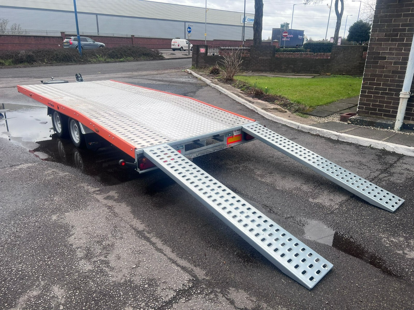 15ft x 6.6ft NEW Car Transporter Trailer | Grelly UK
