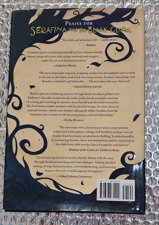 SERAFINA AND THE BLACK CLOAK THE GRAPHIC NOVEL HARDCOVER 9781368072229 ...
