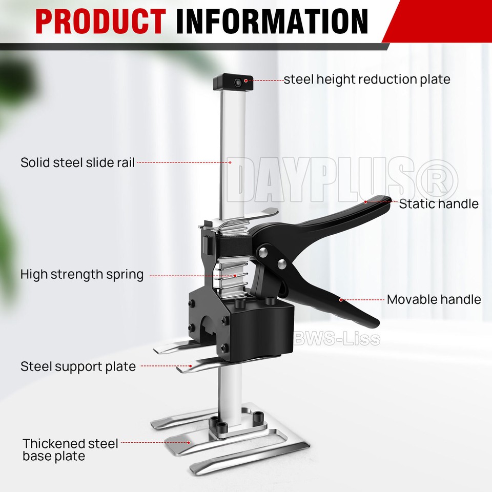 Labor-Saving Handle Arm Tool Lift Multi-Function Height Adjustment Lift ...