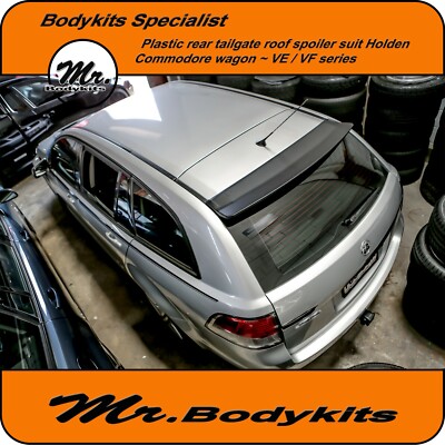 Plastic Rear Roof Boot Spoiler Wing For VE VF Commodore Wagon SS/S/SS V ...
