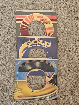 45 RPM RECORD COMPANY SLEEVES 3-pack | eBay