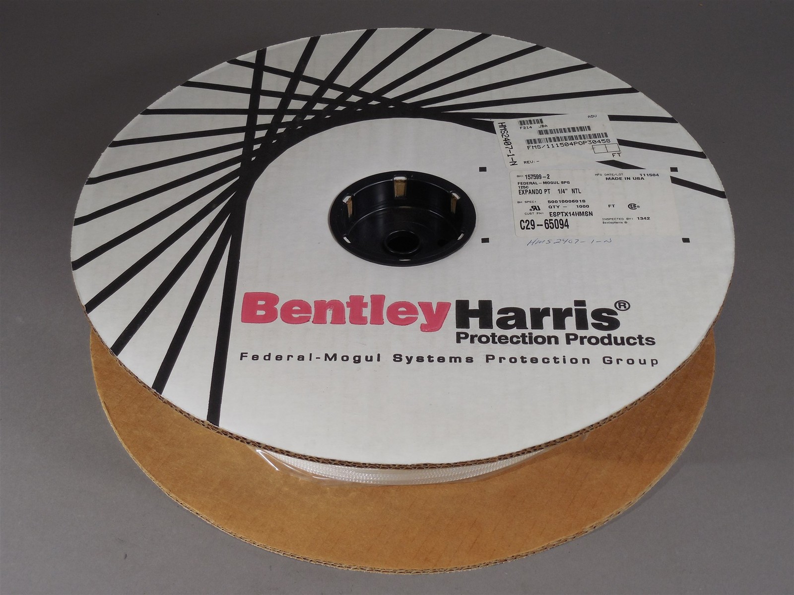 Bentley Harris HMS2407-1-N Natural Expando Sleeve - 1000 FT. | eBay