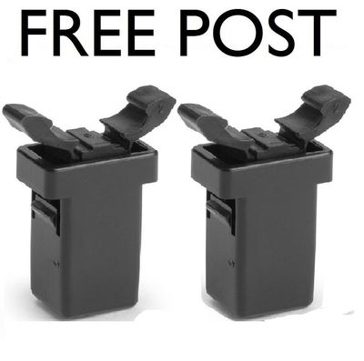 2x for Curver Metal Effect One Touch Deco Kitchen Bin latch retainer ...