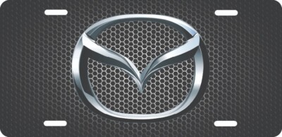 MAZDA LOGO LICENSE PLATE FOR AUTO 12X6 ALUMINUM 4 | eBay