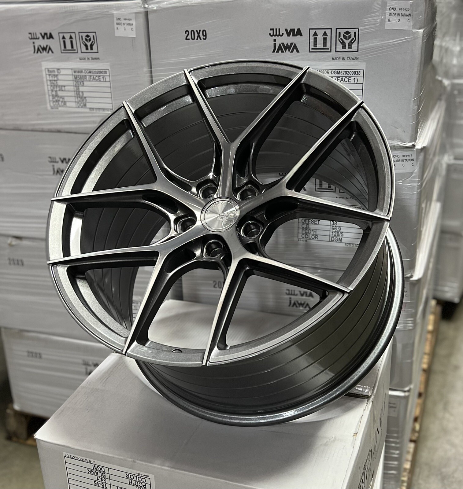 19"/20" AG Wheels M580R fits C8 CORVETTE 19x8.5 20x11 Z51 5x120 R ...