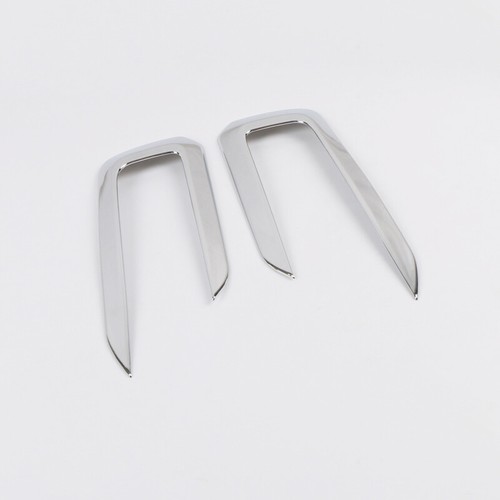 ABS Chrome Front Fog Lamp Light Bezels Cover Trim For Volvo XC40 2018 ...