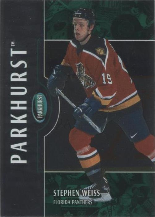2002-03 In the Game Parkhurst - Stephen Weiss #169 for sale online | eBay