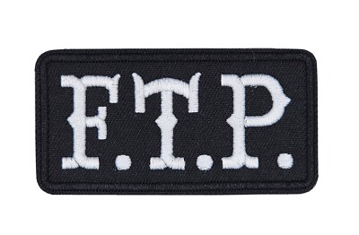 FTP 1pc F@ck The Pigs Harley Davidson Biker Vest Patches Iron Sew On | eBay