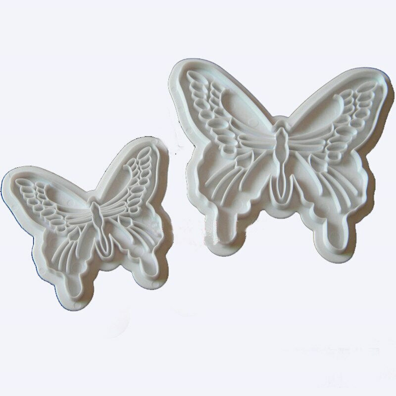 Butterfly Shape Cake Mold 2 Sizes Food-Grade Fondant Decorating Cookie ...
