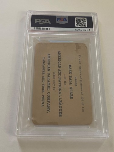 Babe Ruth 1922 E121 American Caramel Holding Ball Ser of 120 PSA 1.5 ...